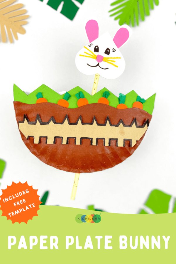 Paper Plate Easter Bunny Craft – Idiom Studio