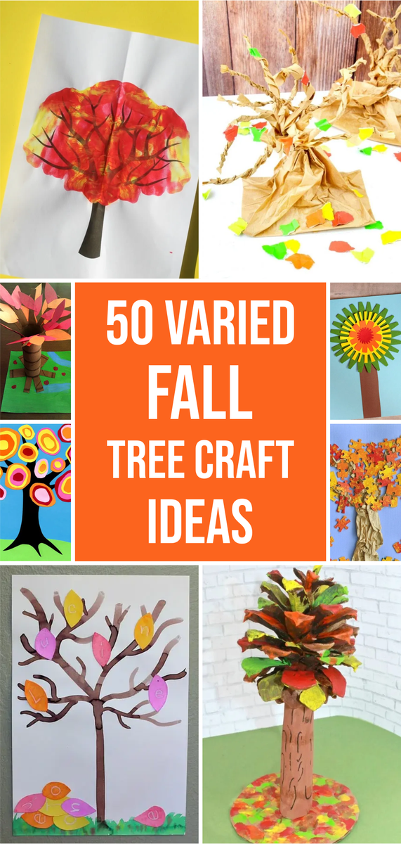 50 Varied Fall Tree Craft Ideas – Idiom Studio