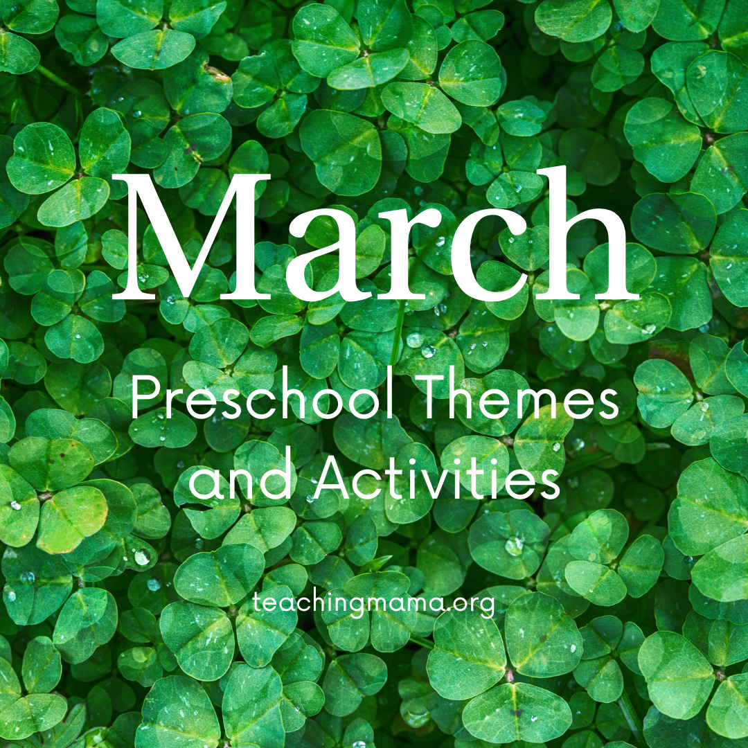 March Preschool Themes and Activities – Idiom Studio