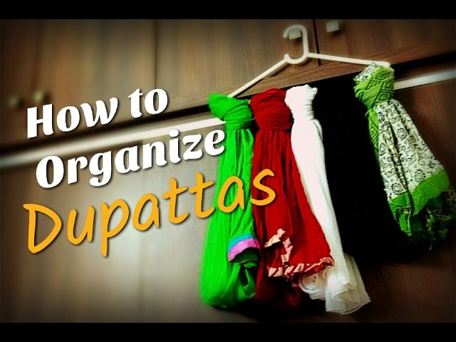How to fold dupatta, how to organize dupatta. – Idiom Studio