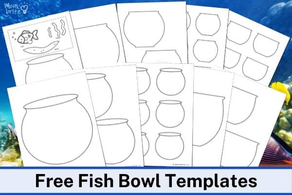 Free Printable Fish Bowl Templates – Idiom Studio
